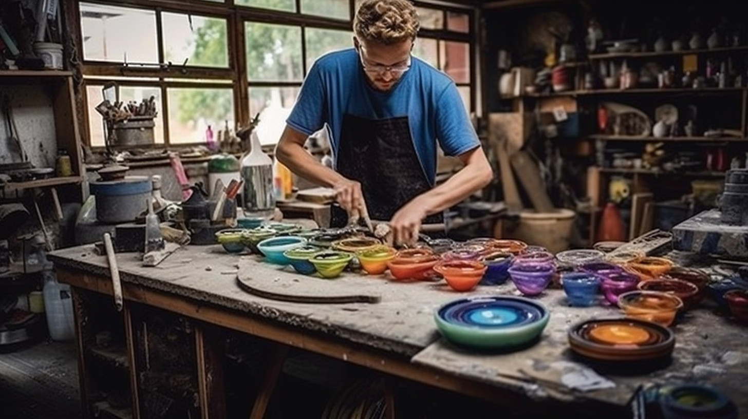 Ceramic Figure Molder Training in Germany